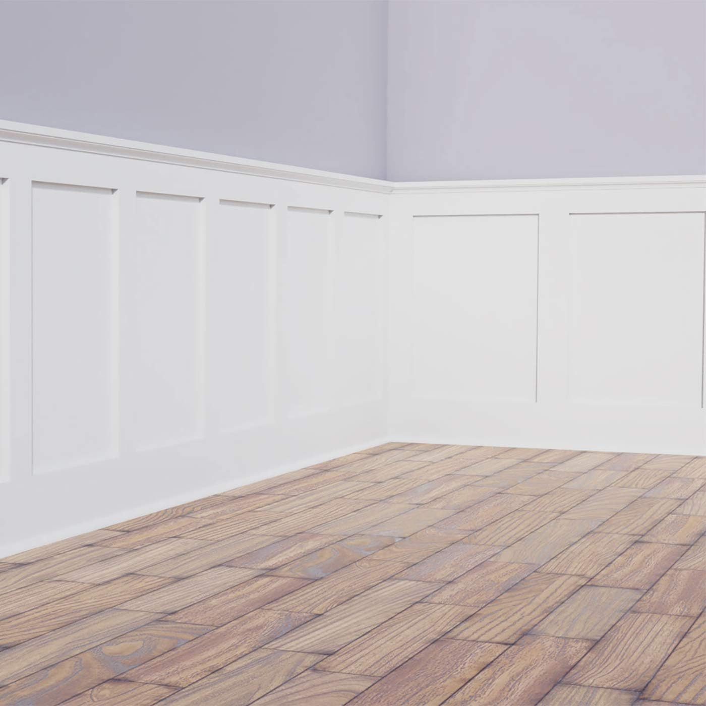 Amazon.com: The Millwork Outlet Board and Batten Wainscoting Kit ...