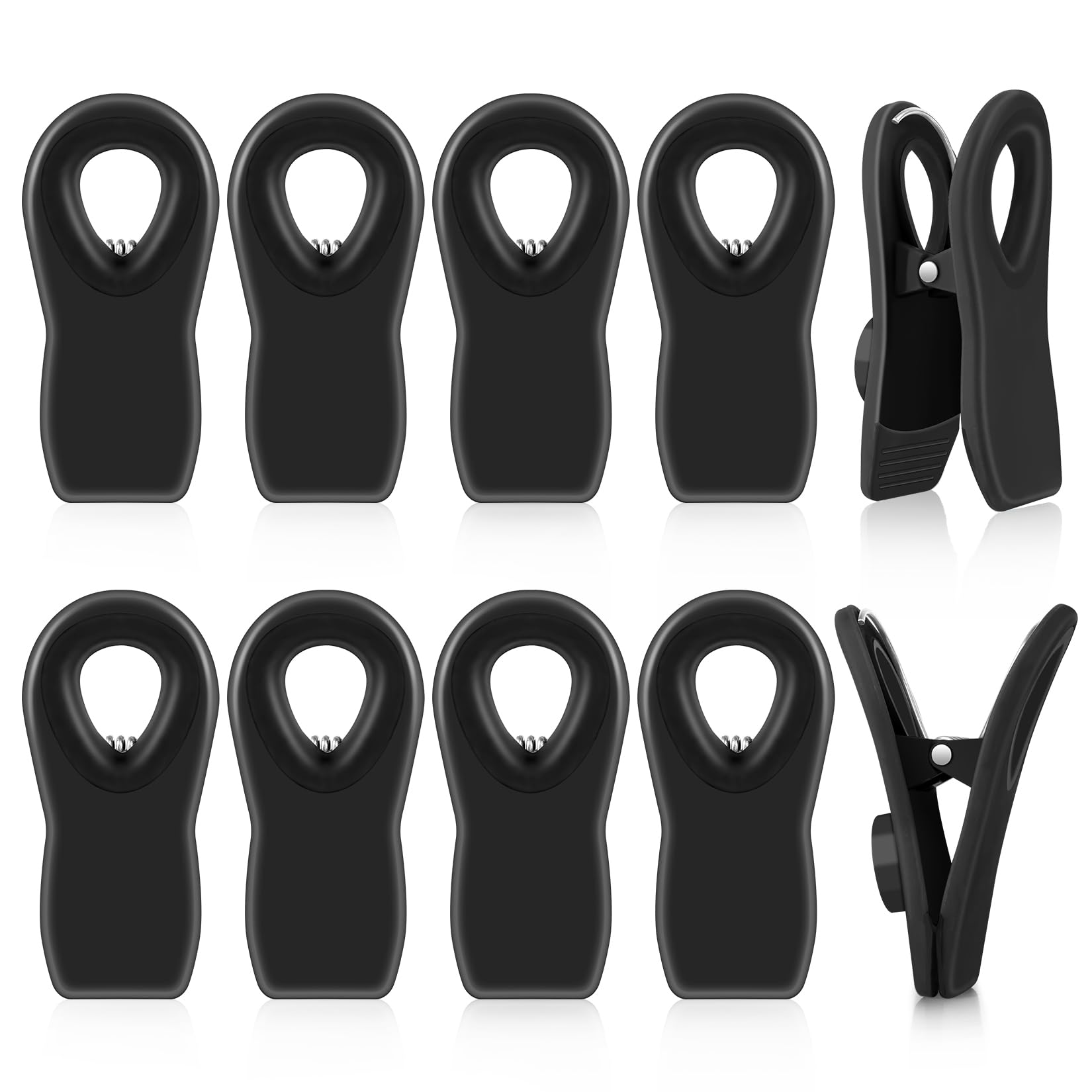 Amazon.com: 10 Pack Chip Clips Bag Clips Food Clips for Food, Magnetic ...