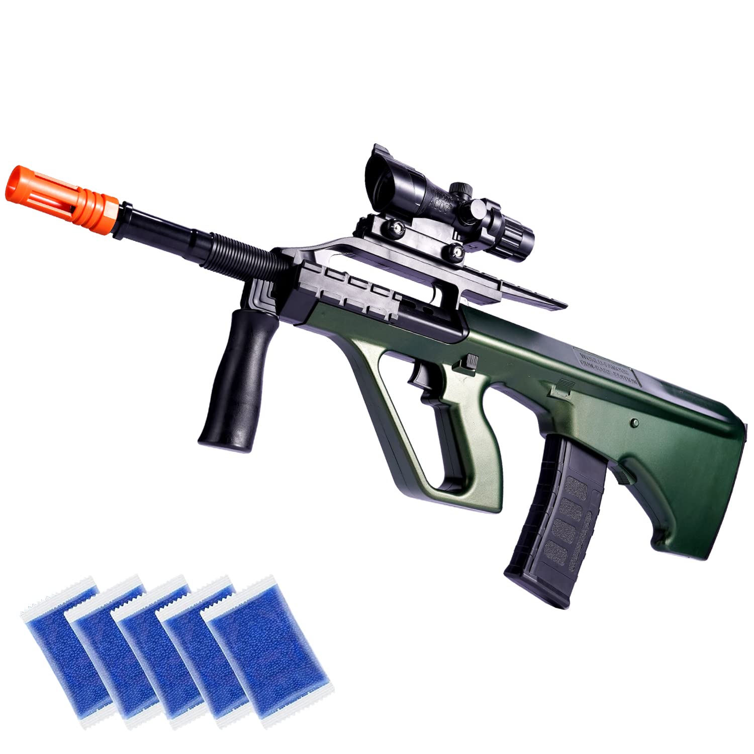 Vdd Electric Gel Ball Blaster Gun Aug With Water Gel | Desertcart Bahamas