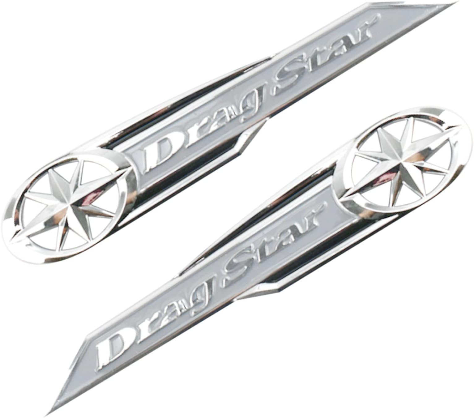 Amazon.com: 3D Fuel Gas Tank Decal Emblem Badge Sticker for Dragstar ...