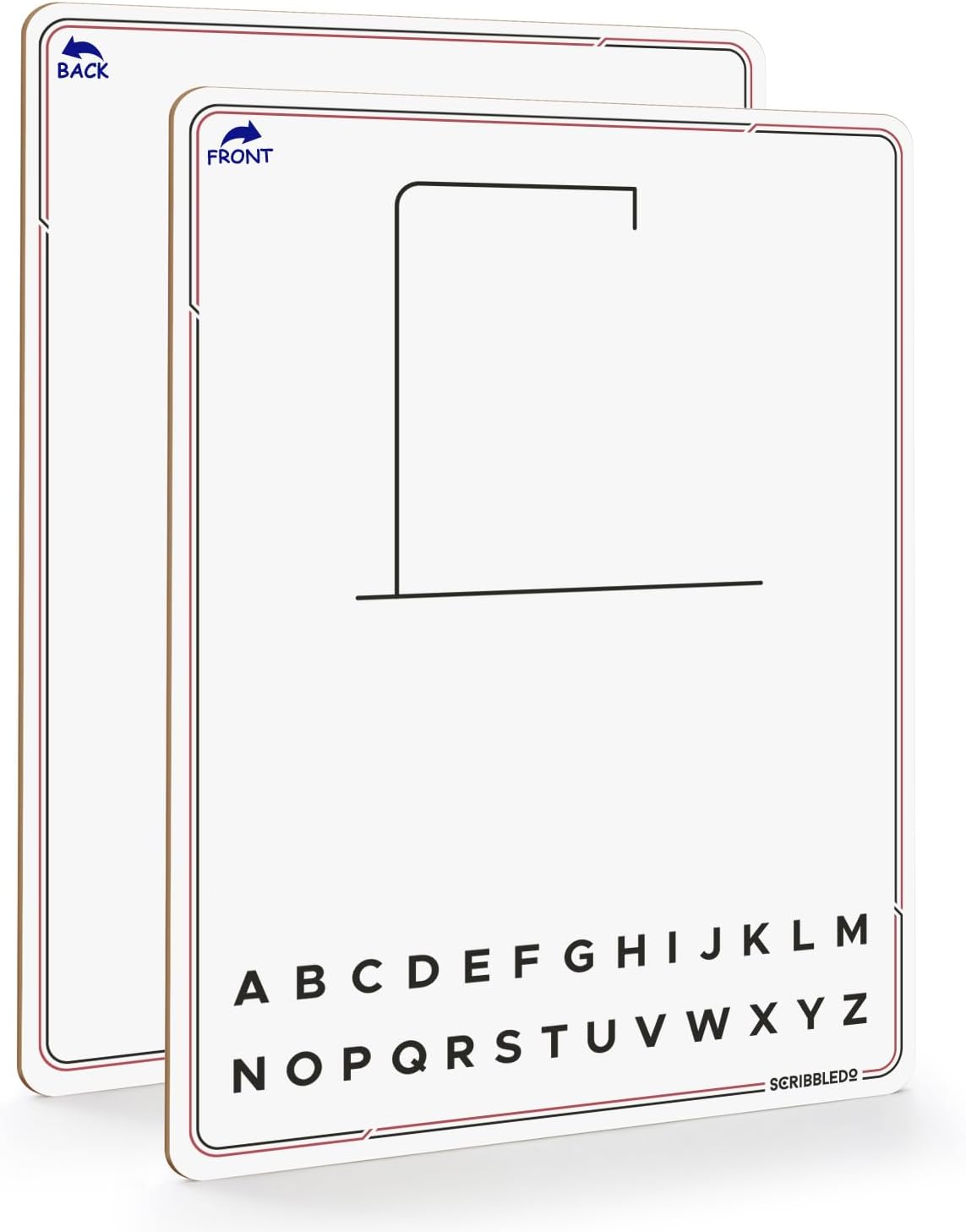 Amazon.com: SCRIBBLEDO Hangman Board Game 9”x12 Dry Erase Double-Sided ...