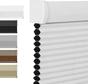 Amazon.com: BERISSA Blackout Cellular Shades,Custom Cordless Window Blinds,Honeycomb Blinds for ...