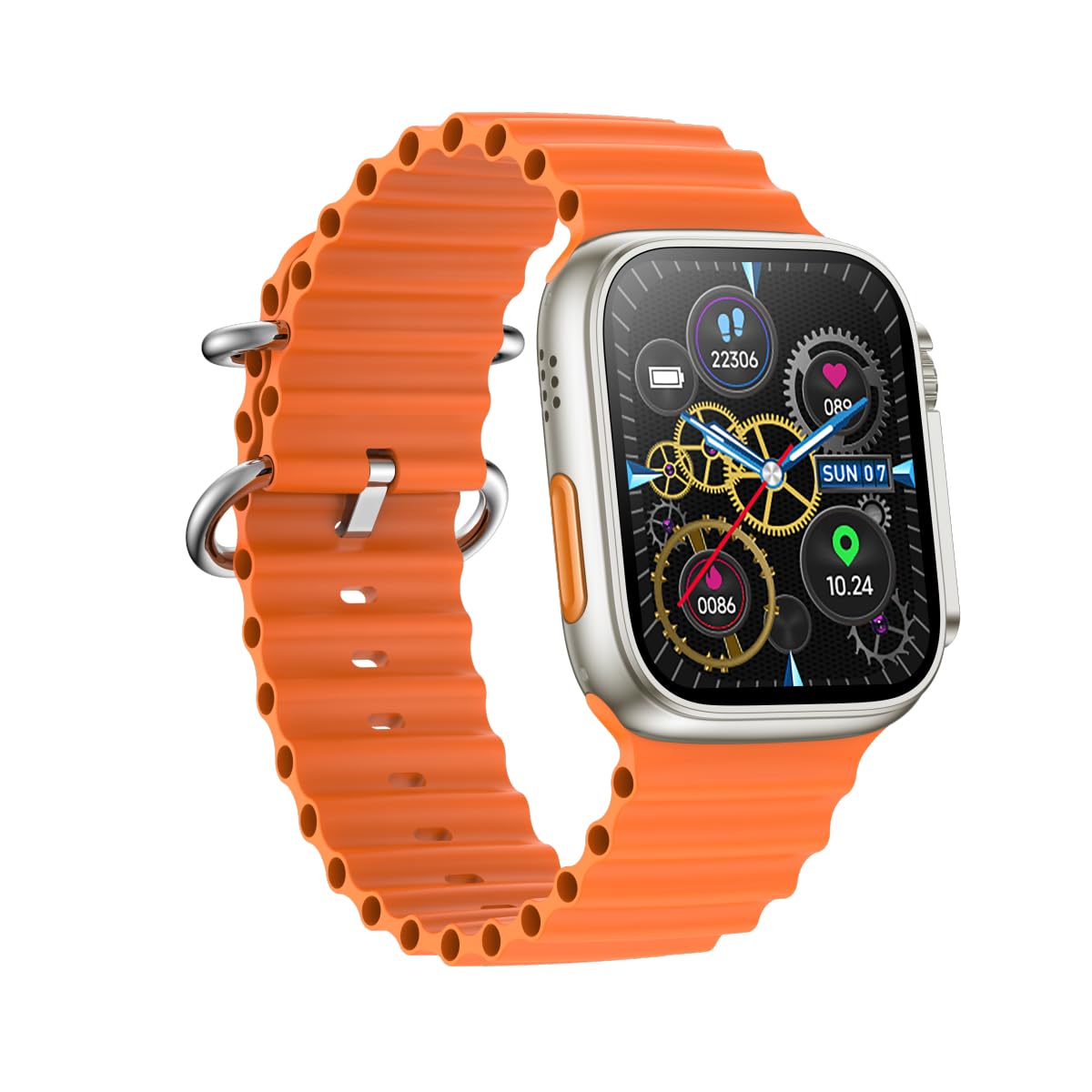 pTron Pulsefit Ethos Smartwatch with 1.85" Full Touch Display ...