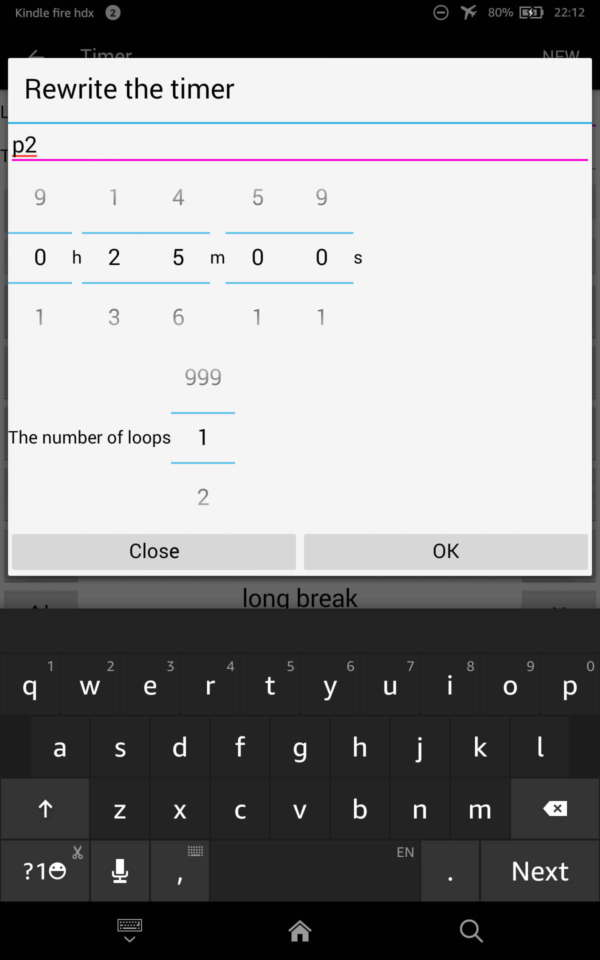 Sequential Timer(routine timer, interval timer ) - App on Amazon Appstore