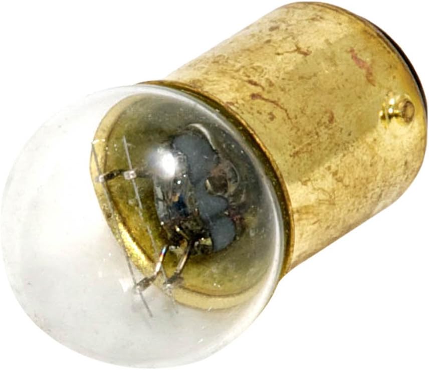 CEC Industries #6S6 DC 24V Bulbs, 24 V, 6 W, BA15d Base, S-6 Shape (Box ...