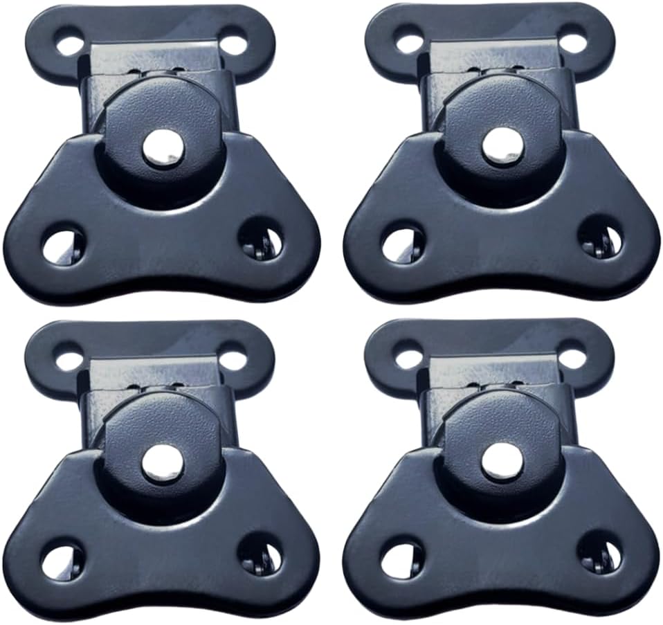 QLXHBOT Butterfly Twist Latch and Keeper Metal Hardware Toggle Clamp ...