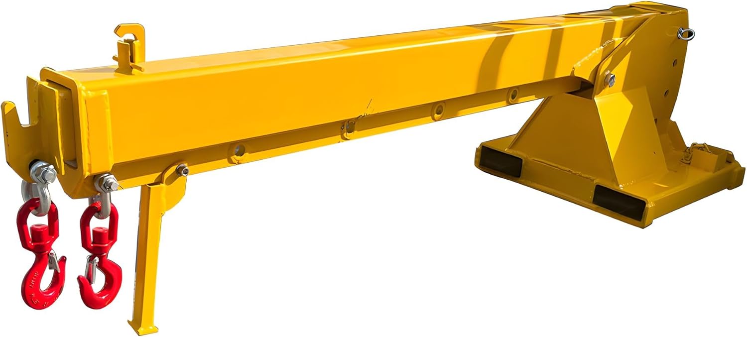 Amazon.com: Banfluxion 6600 LB Capacity Adjustable Forklift Jib Boom ...