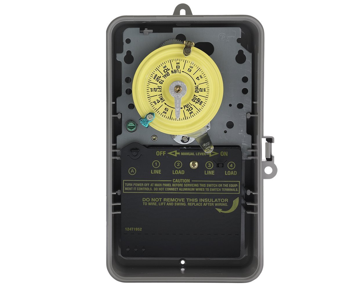 Amazon.com: Intermatic T101P ON/Off T100 Series Mechanical Timer Switch ...
