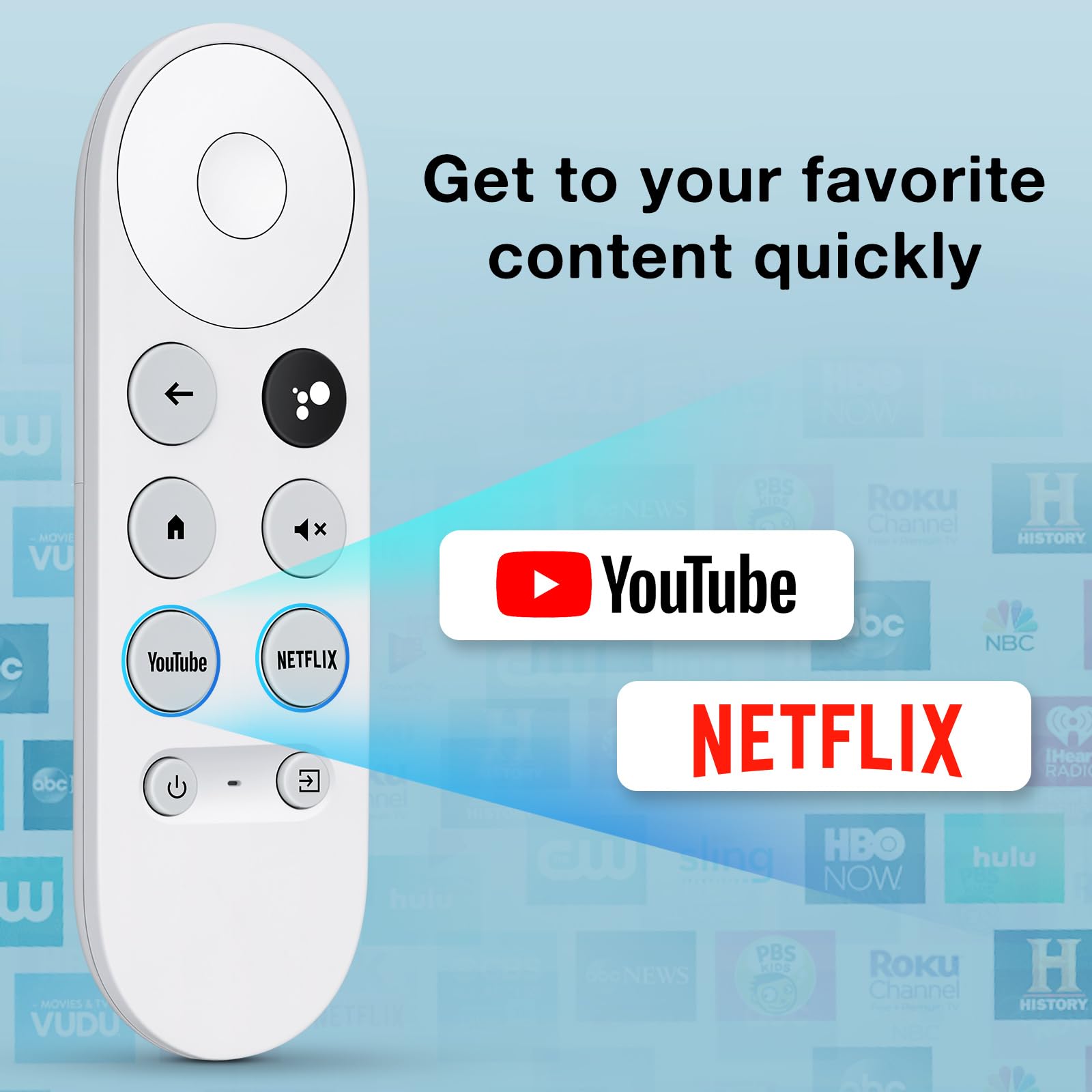Snapklik.com : Replacement For Chromecast-with-Google-TV-Remote
