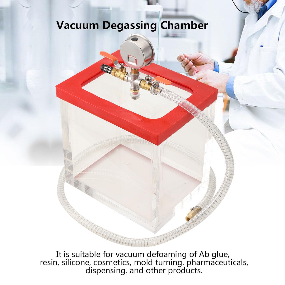 For Resin Vevor YHAspace 2 Gallon Acrylic Acrylic Clear Perfect For ...