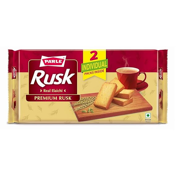 Parle Rusk Premium Elaichi Flavour, 400 Gram - Elaichi. : Amazon.in ...