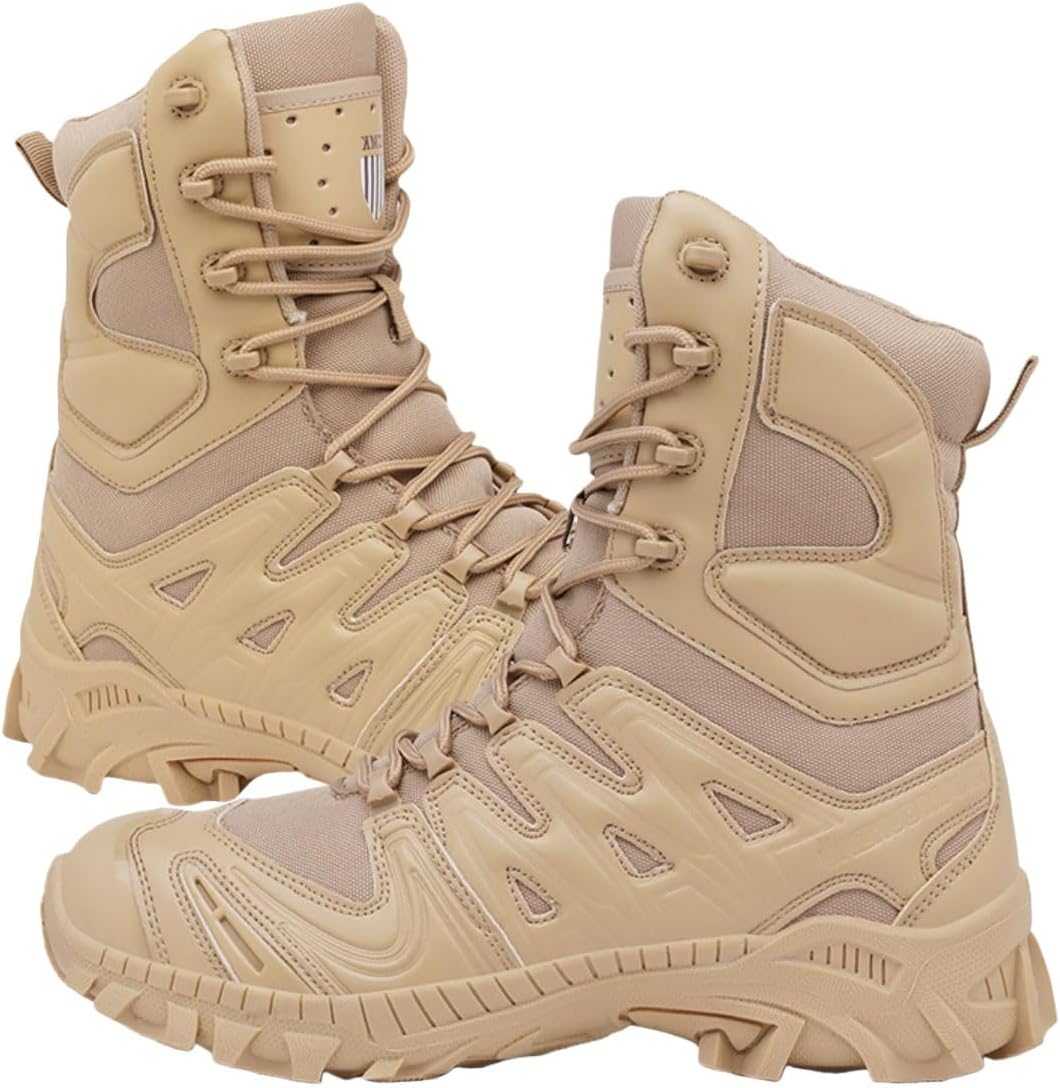 Amazon.com: Adornosbt Tactical Boots for Men High-top: Daily Wear ...
