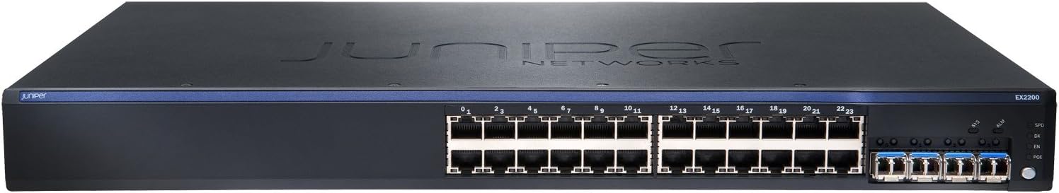 Amazon.com: Juniper EX2200-24T-4G Layer 3 Switch (EX2200-24T-4G ...