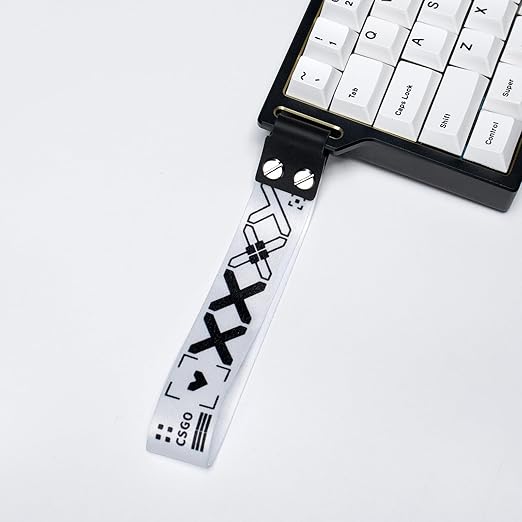 Custom Keyboard Strap with Self-Adhesive Compatible with 95% 75% 65% 60 ...