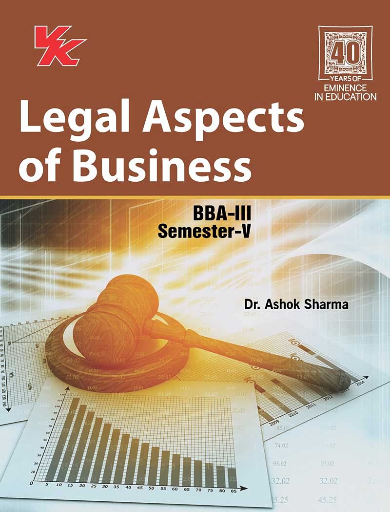Buy Legal Aspects Of Business Bba 3rd Year Semester-V Hp University ...