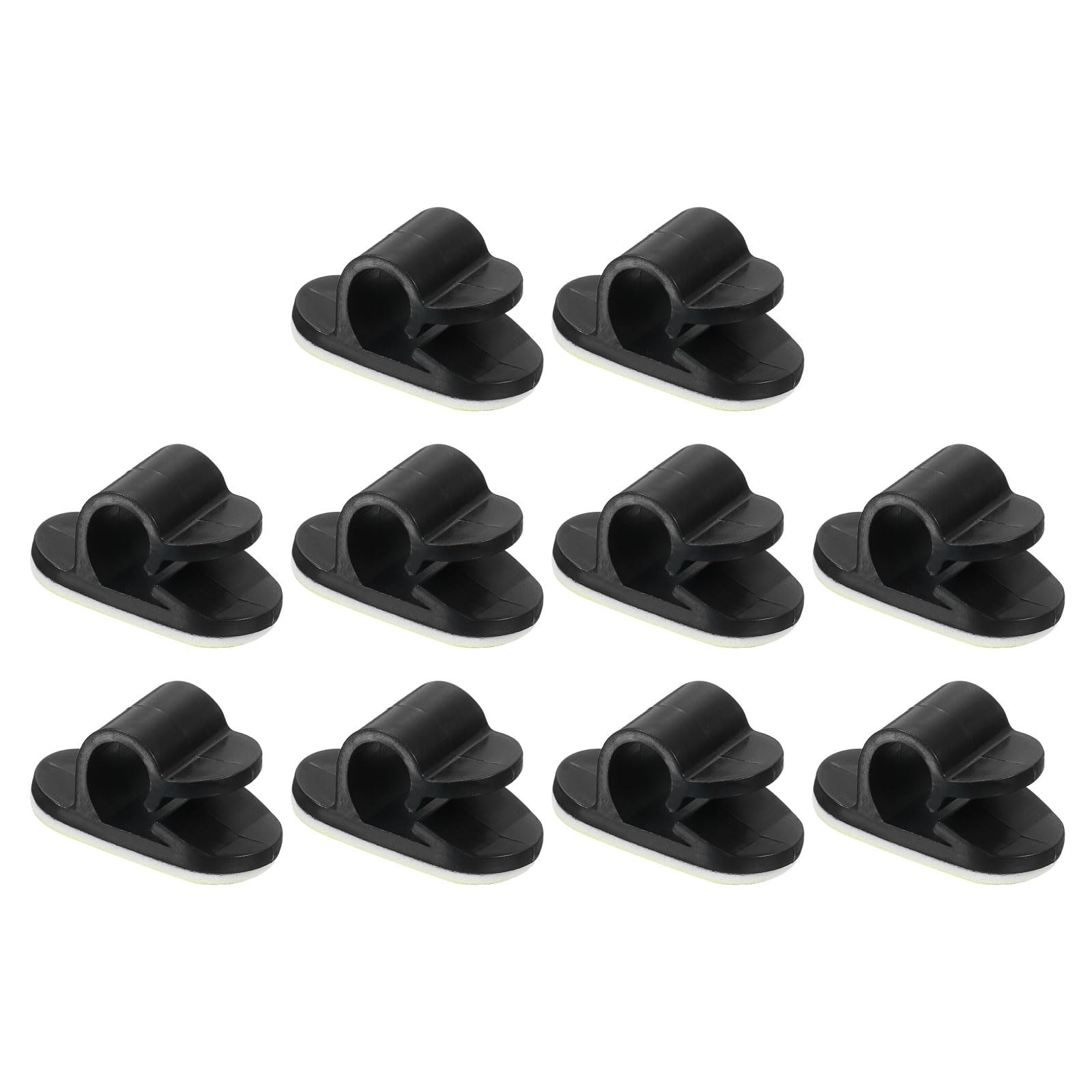 Amazon.com: uxcell Adjustable Cable Clips, 100pcs 7.1mm/0.28" Self ...