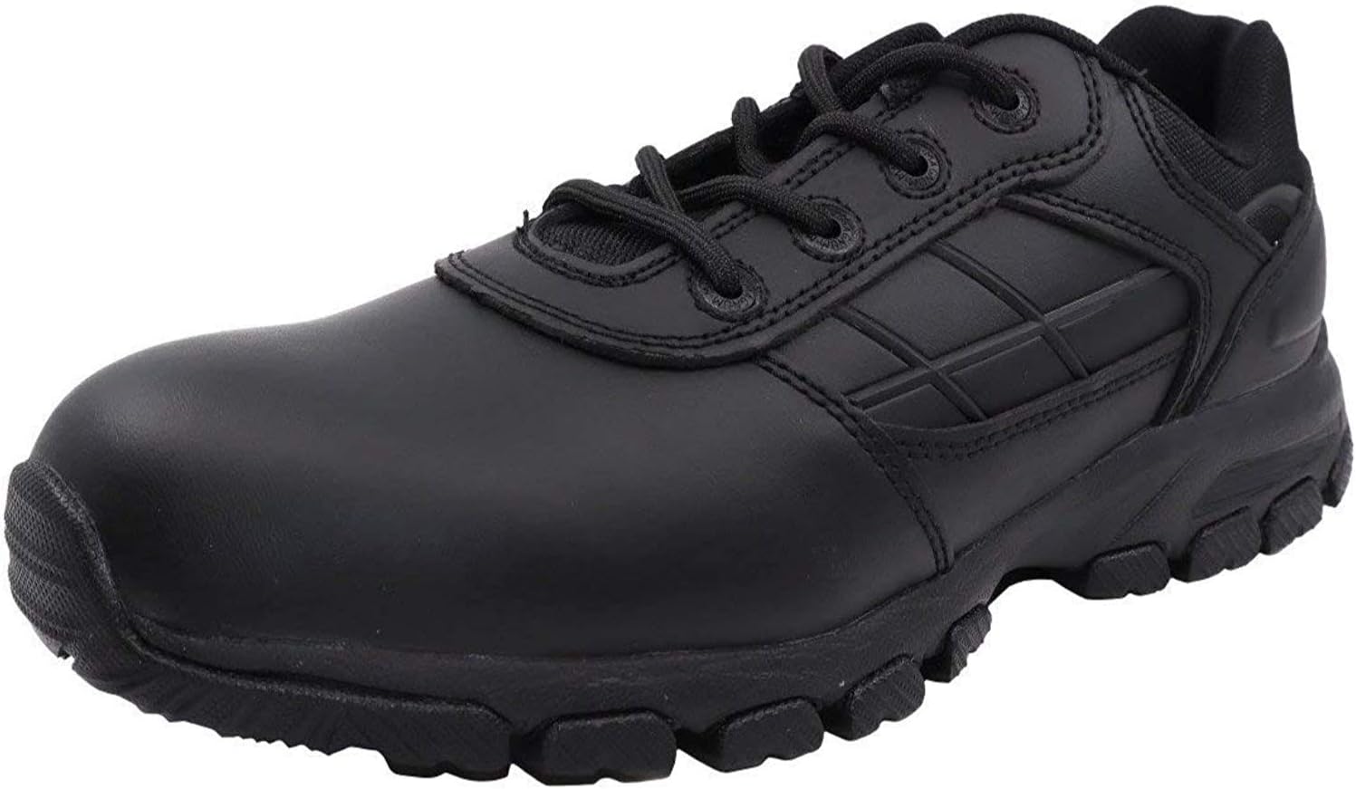 Amazon.com: MAGNUM Men's Response III Low Leather Outdoor Shoes, Black ...