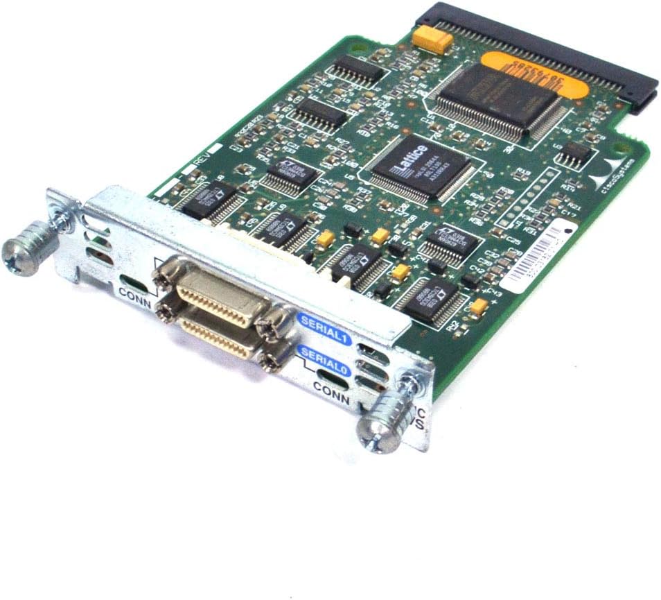 Amazon.com: Cisco Tarjeta de interfaz WAN serial de 2 puertos WIC-2A/S : Electrónica