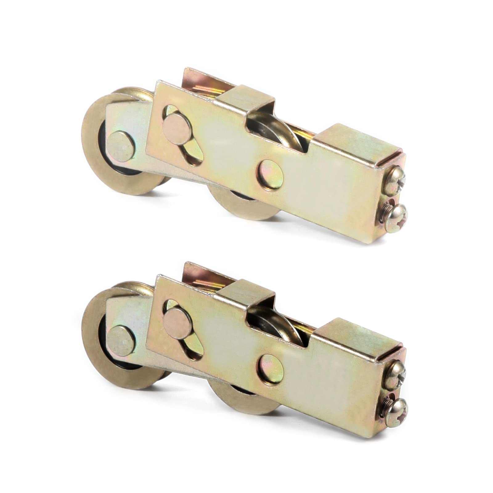 Buy Sliding Door Rollers Replacement, 1-1/4 Inch Steel Ball Bearing ...