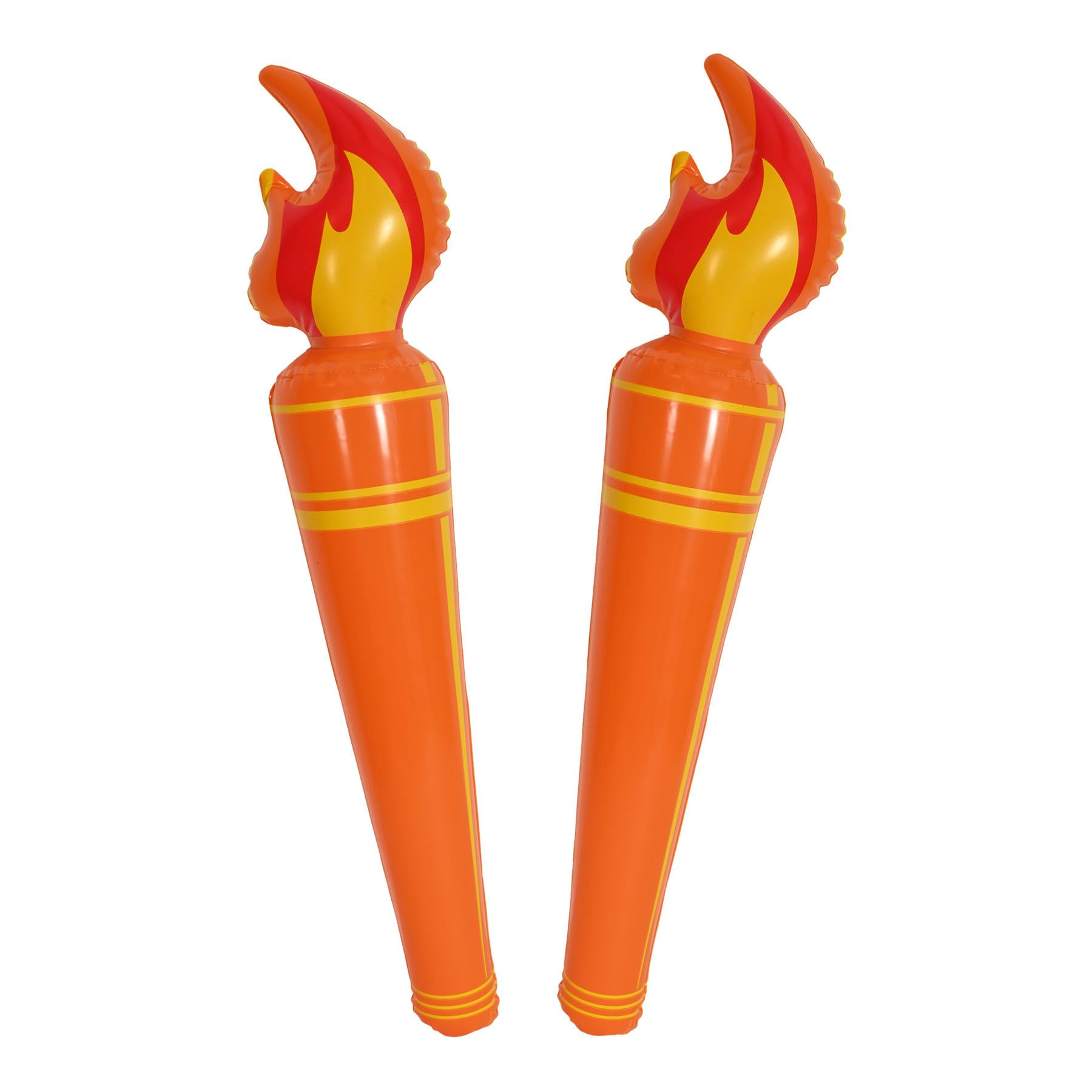 Amazon.com: Beistle 2 Piece 24.5” Inflatable Flame Torches for Luau ...