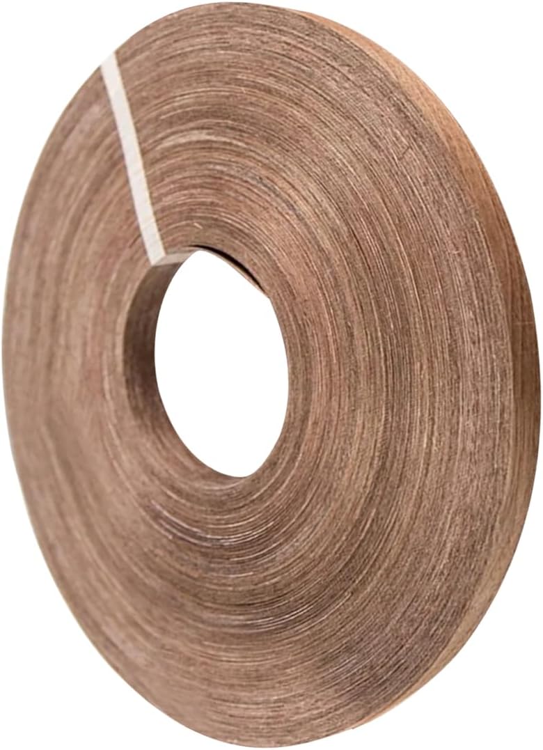 homeemoh Natural Wood Edge Banding, No Glue Wooden Edging Strip for ...
