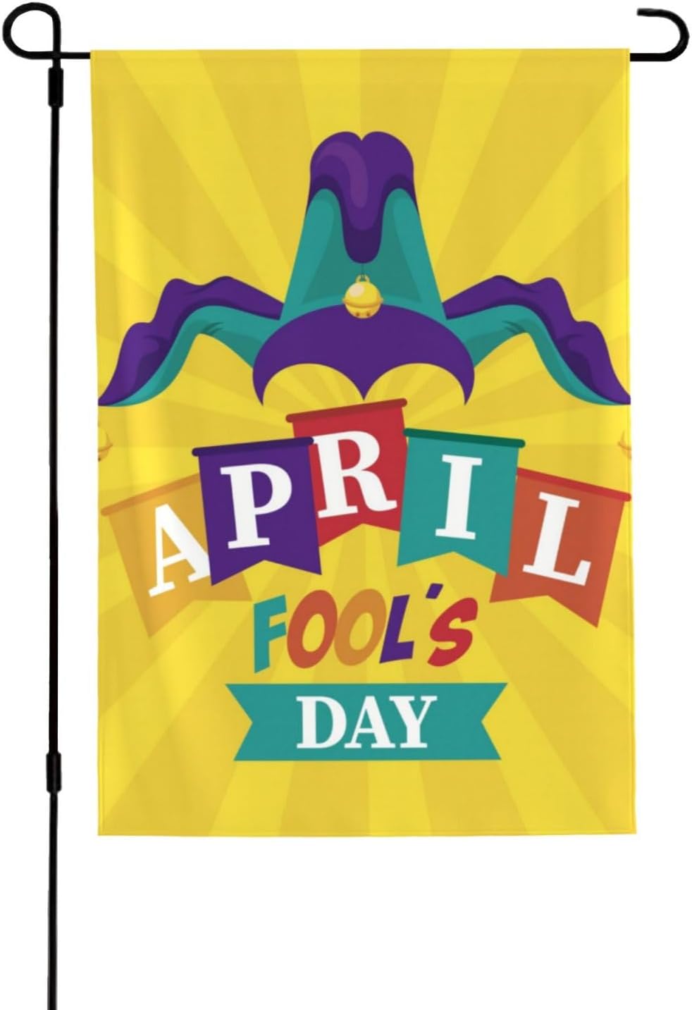 Amazon.com: April Fools Day Garden Flag Hanging Backdrop Banner Party ...