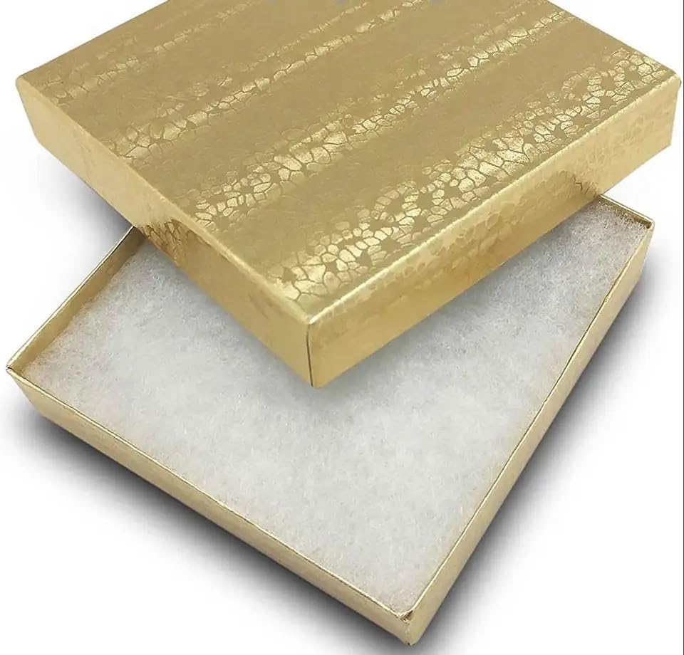 Amazon.com: RJ Displays- Gold Foil Cotton Filled Cardboard Paper ...
