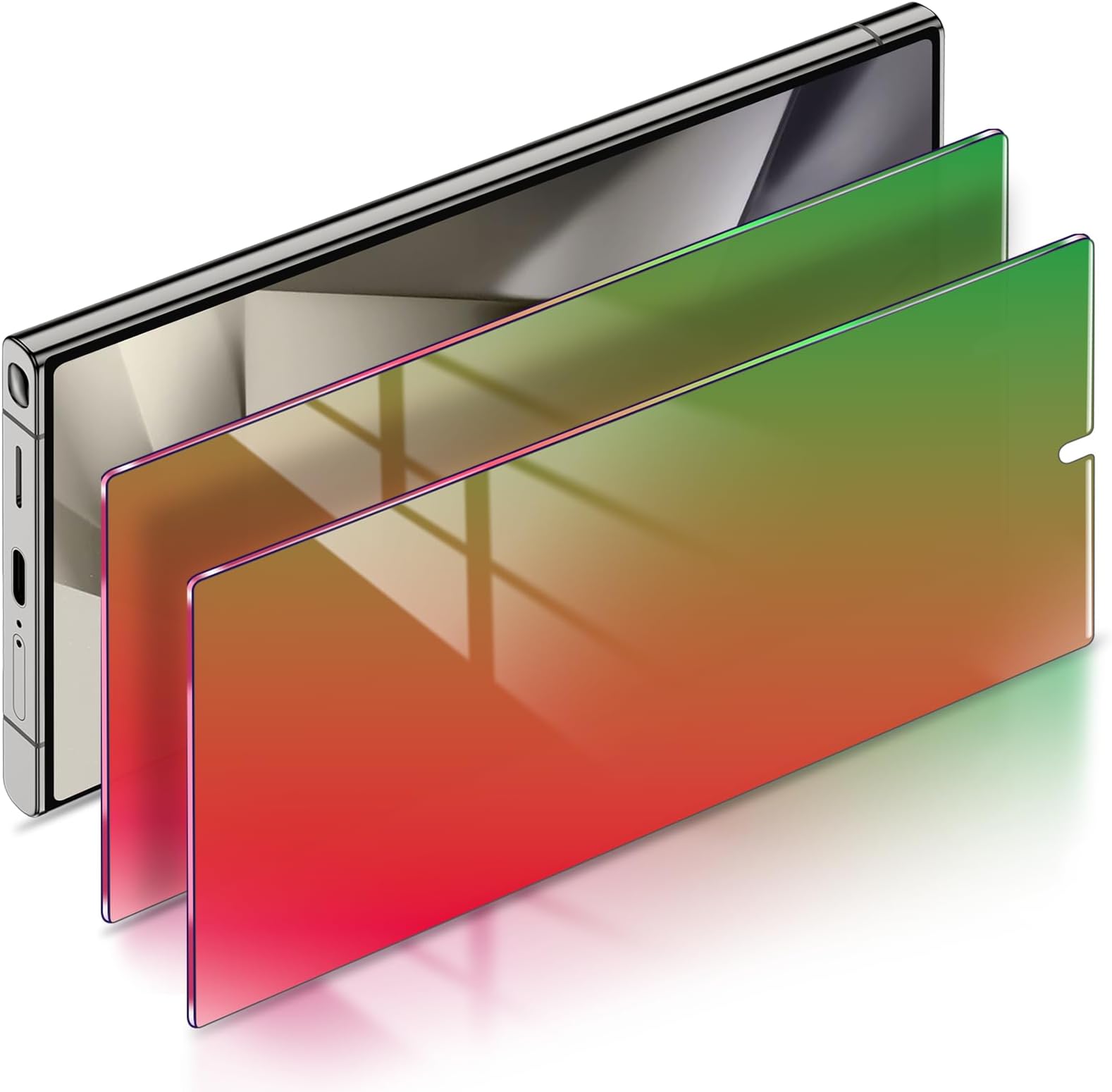 Amazon.com: LYWHL 2 Pack for Samsung Galaxy S24 Ultra Privacy Screen ...