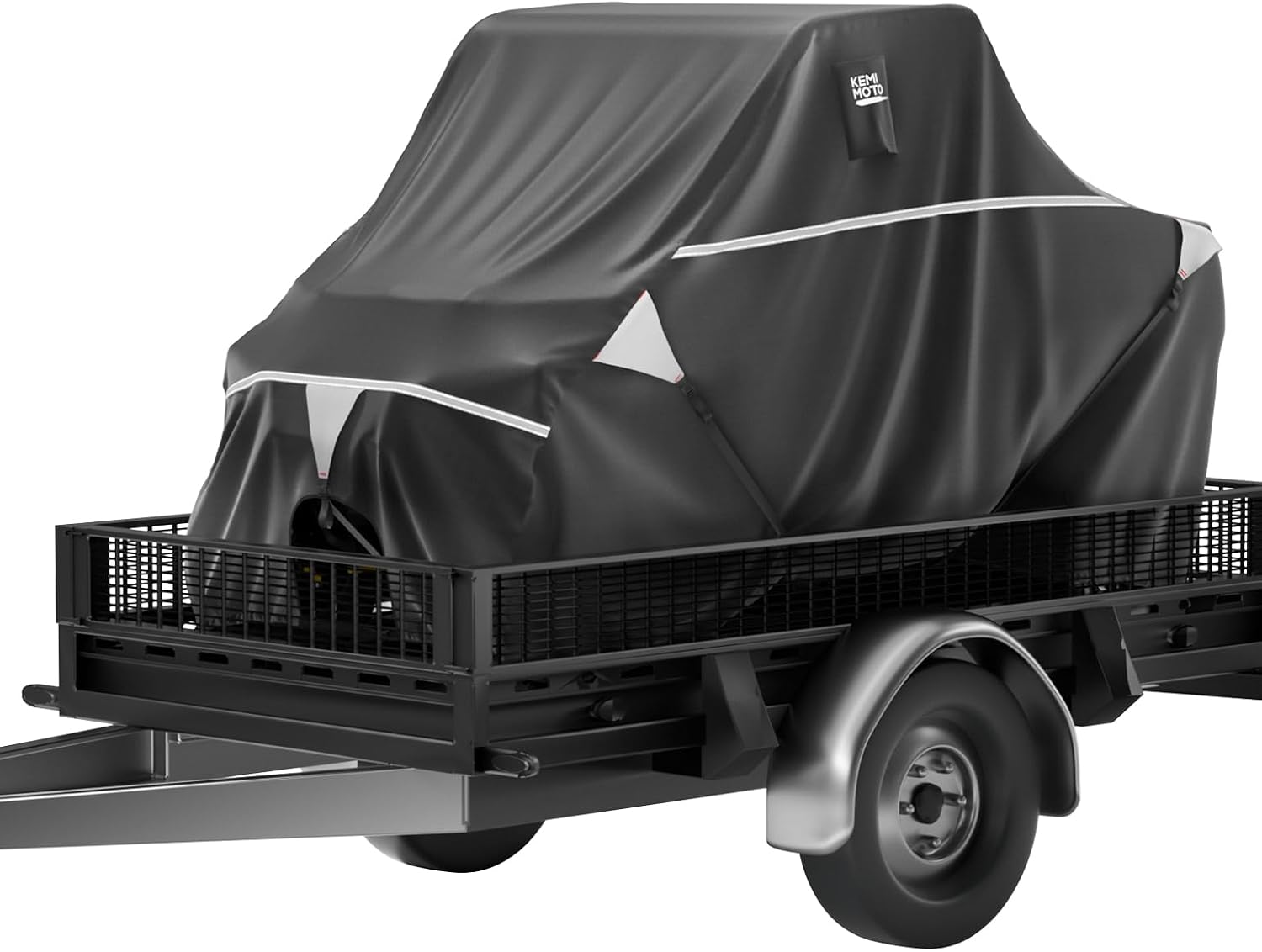 KEMIMOTO Trailerable UTV Cover Travel Trailer UTV Cover Two Seater ...