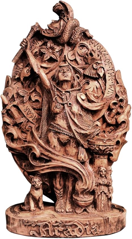 Amazon.com: Dryad Design Goddess Aradia Statue 14" - Queen of The ...