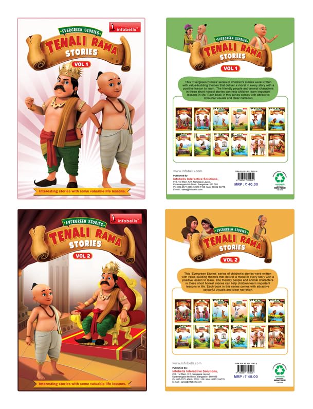 Buy Tales of Tenali Rama English Educational Learning Story Books Vol ...