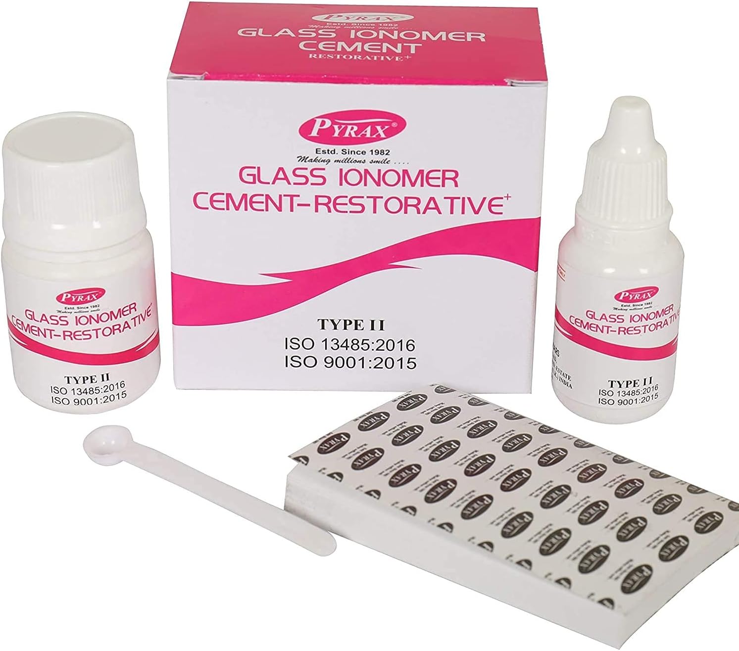 Pyrax Polymars Dental Glass Ionomer Type II Restorative : Amazon.in ...