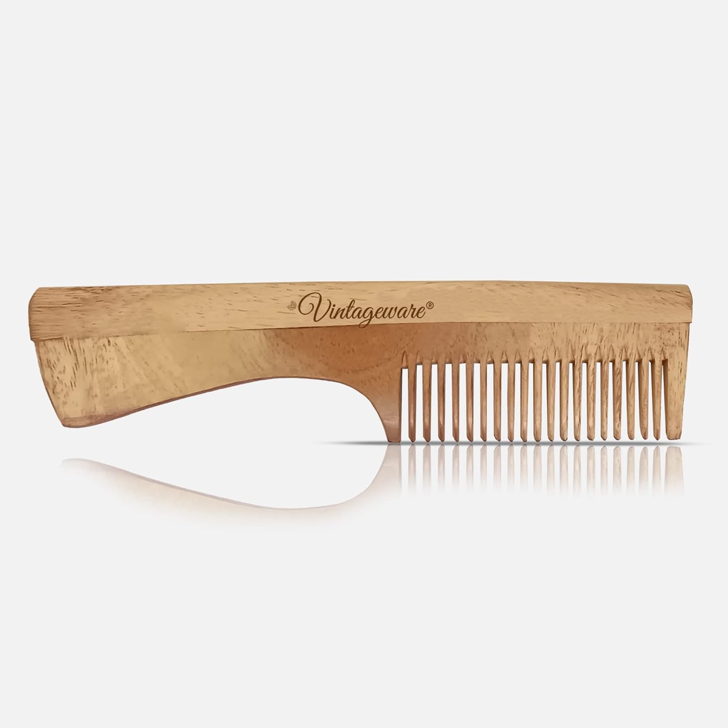 Buy Vintageware Handmade Ayurvedic Benefits Neem Wood Anti-Dandruff ...