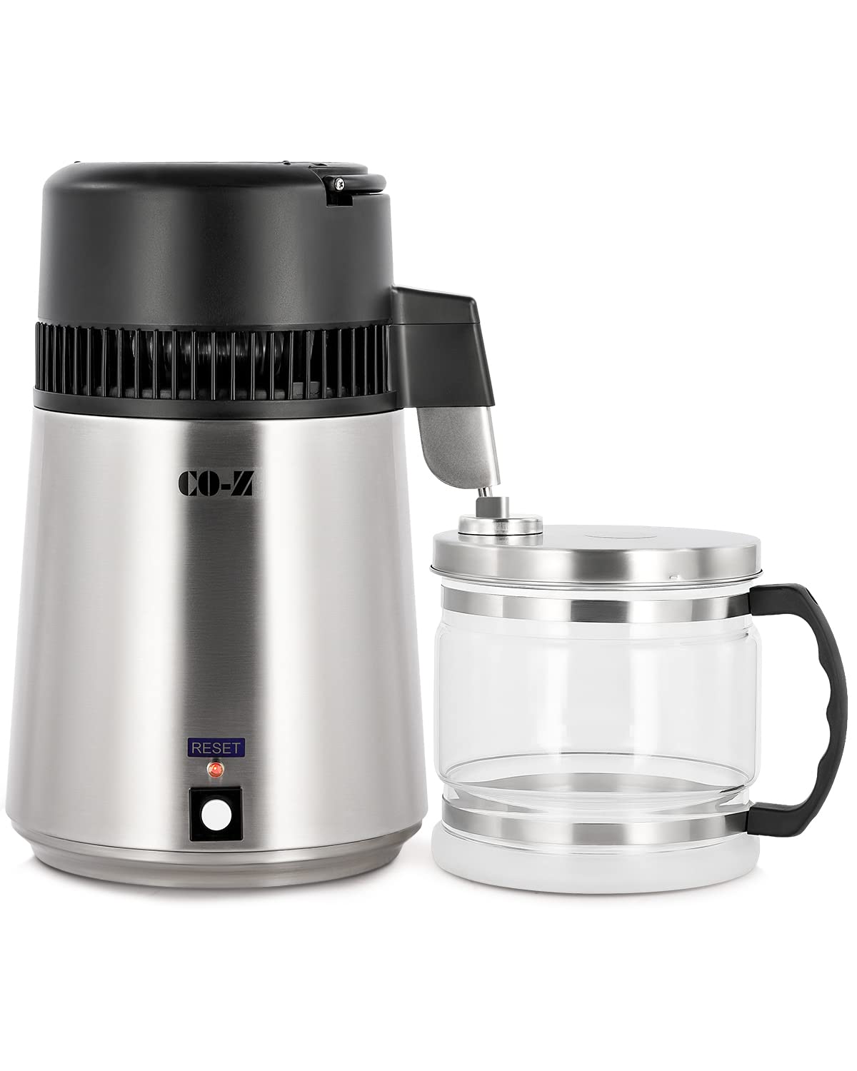 Amazon.com: CO-Z 304 Stainless Steel Water Distiller, 4L 750W ...