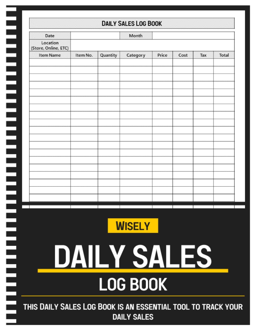 Daily Sales Log Book: Daily Sales Log Book for Small Business Sales ...