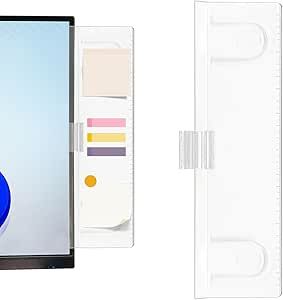 Amazon.com : ZUFECY Monitor Memo Board Computer, Removable Clip Type ...