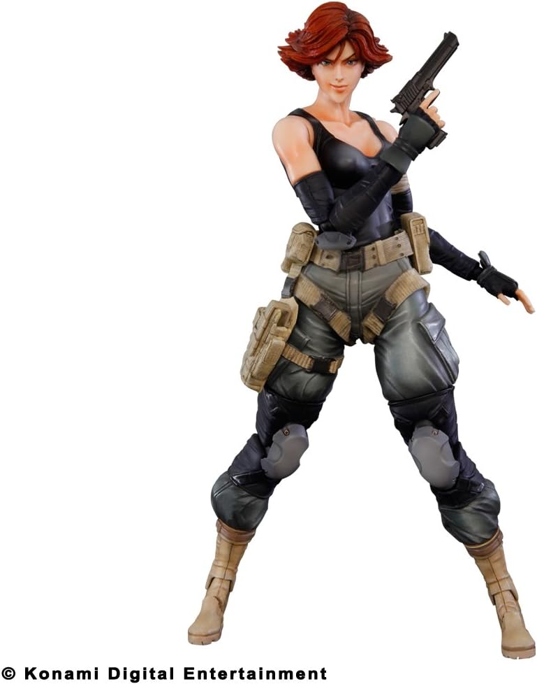 Amazon.com: METAL GEAR SOLID PLAY ARTS Kai Meryl Silverberg : Toys & Games