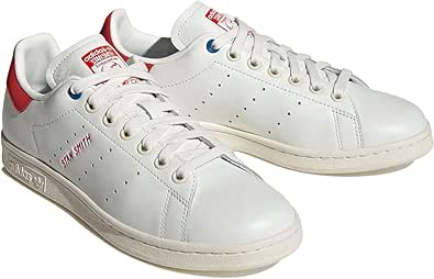 Amazon.co.jp: [アディダス] スタンスミス STAN SMITH コアホワイト/レッド/ブライトブルー ID4542 日本国内 ...