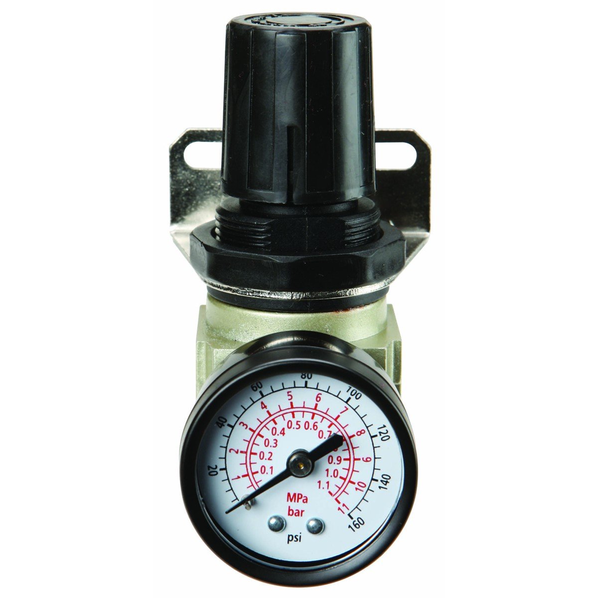 Amazon.com: 1/4" Mini Air Regulator with Gauge 5 PSI to 125 PSI ...