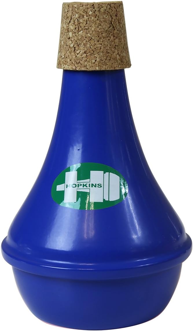 Trumpet Cornet Aluminium Practice Straight Mute Blue (professional ...