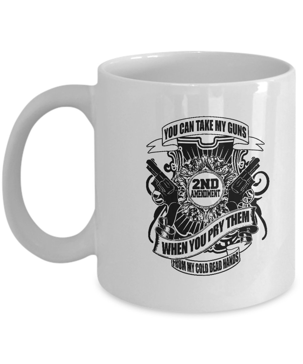 Amazon.com : ZAPBEST You Can't take My Guns Coffee Mugs for Gun Lovers ...