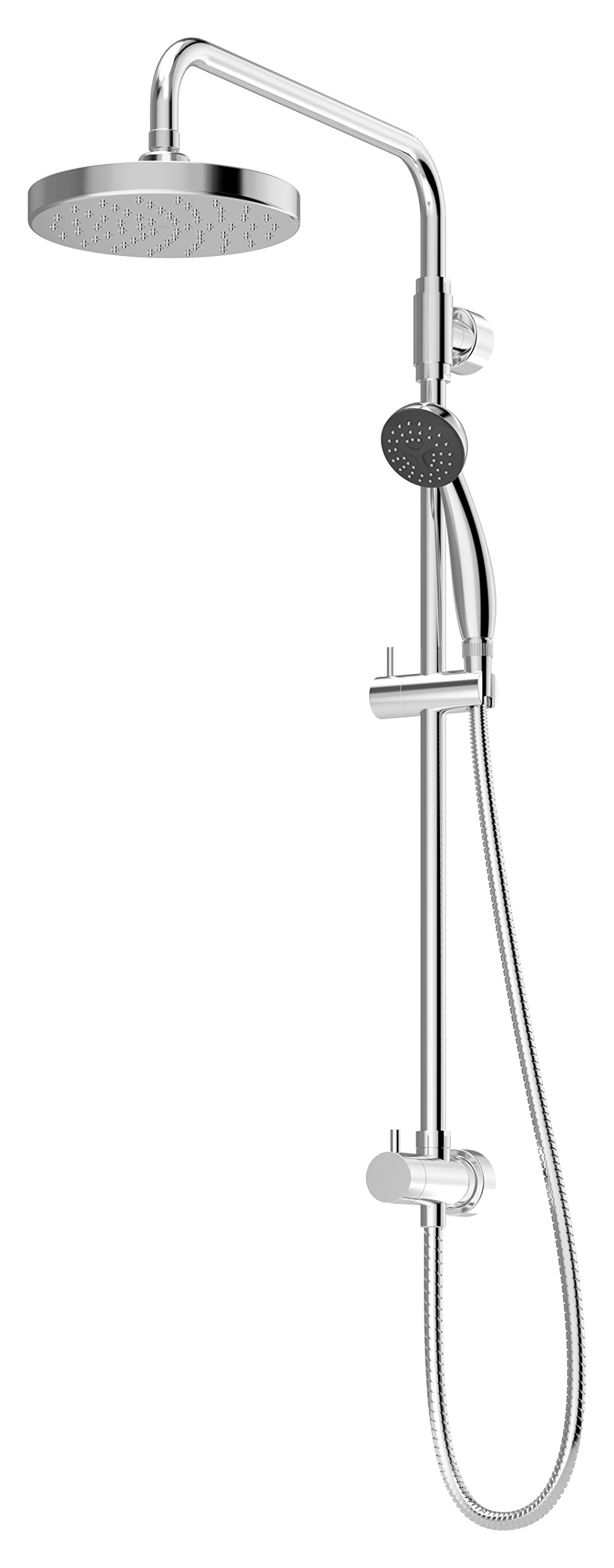 Symmons 35Ex-Rd1 Dia 1-Spray Hand Shower Head Combo Kit, Chrome ...
