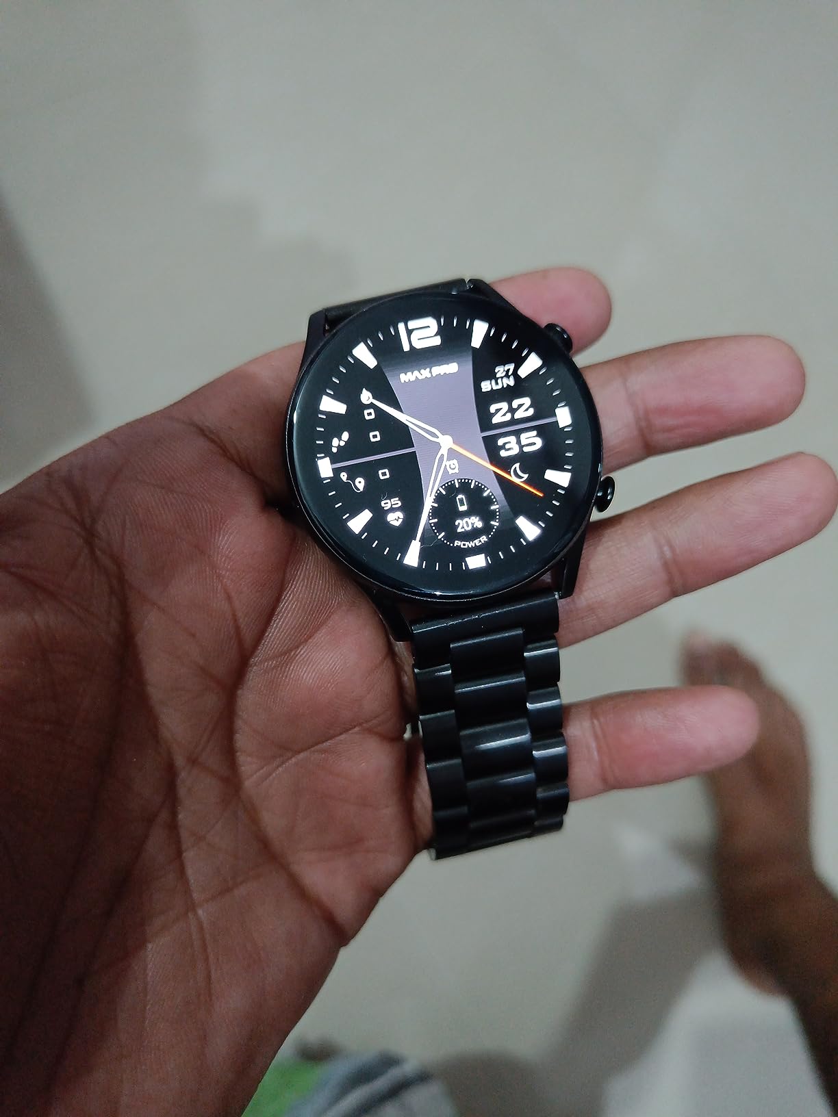 Maxima Power 1.43" Super AMOLED Bluetooth Calling Smart Watch | 466x466 ...