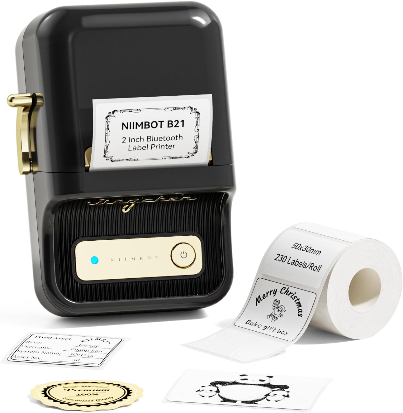 Amazon.com : NIIMBOT B21 Label Maker Machine with Tape 2Inch Portable ...