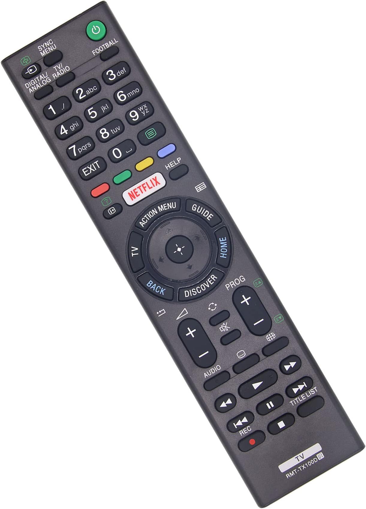 New RMT-TX100D TV Remote Control for Sony Bravia LCD LED HDTV RMT ...