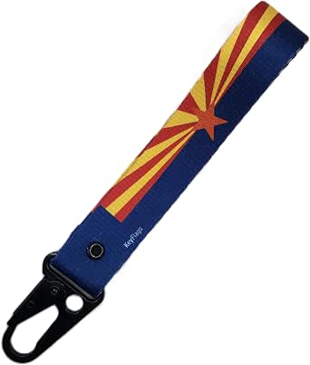 Amazon.com: Wrist Lanyard, State Flags, Keychain (Arizona Ditat Deus ...
