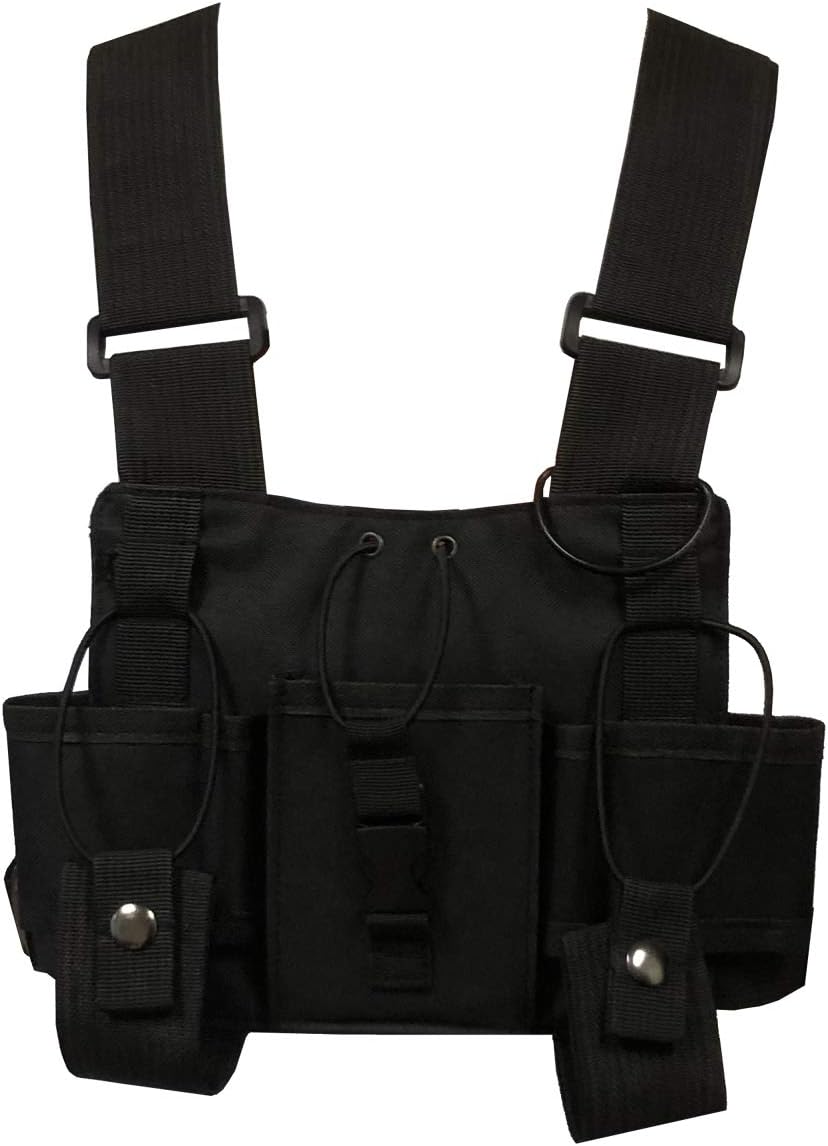 Amazon.com: Wireless PROTECH MOLLE Advanced Tactical Chest Vest with ...