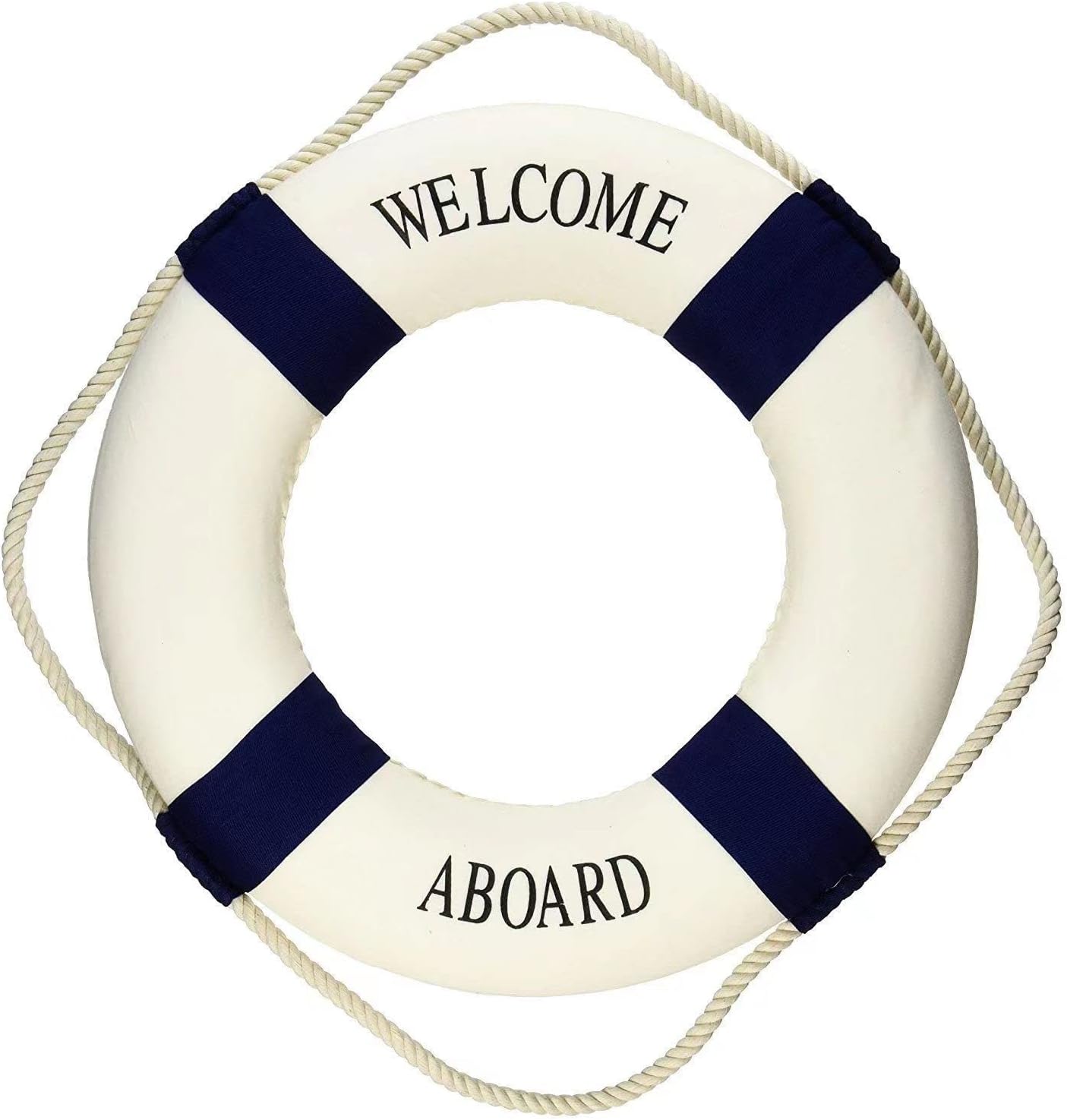 Amazon.com: Handcrafted Model Ships Classic White Decorative Anchor ...