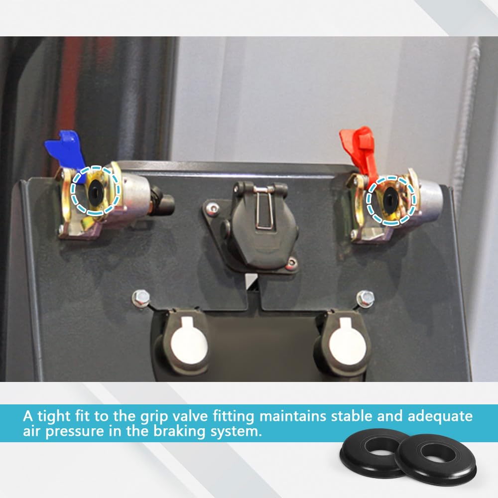 Snapklik.com : Ongfuwu 20PCS Glad Hand Seals, Rubber Gladhand Seals ...