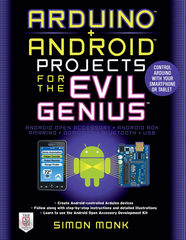 Arduino Android Projects For The Evil Genius Control Arduino With